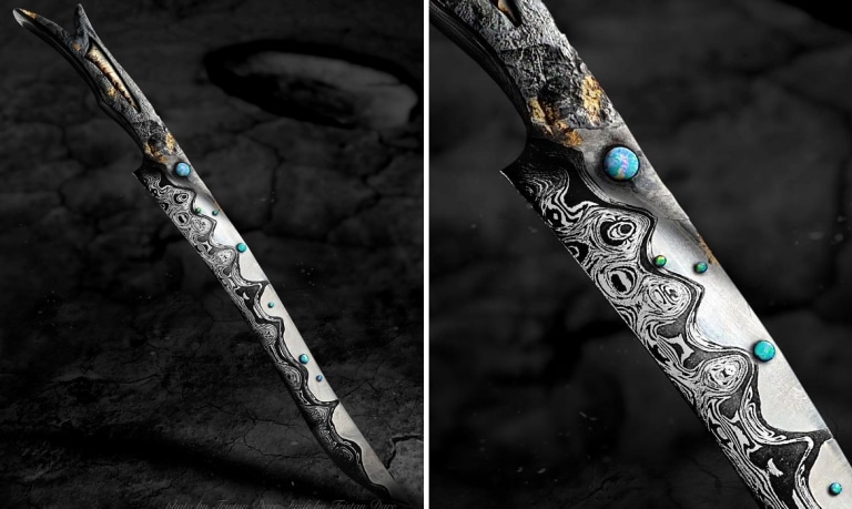 Teen Forges Knife From 4.5-Billion-Year-Old Meteorite | My Modern Met