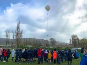 Students Launch Weather Balloon and Take Incredible Photos of Earth