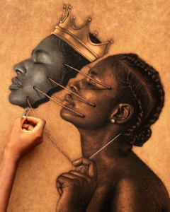 Artist "Draws" Hyperrealistic Portraits by Burning Wood