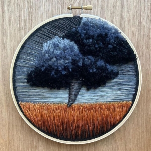 Vivid Embroidered Landscapes Come Alive Through 3D Stitching | My ...