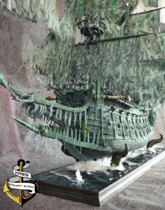 Artisan Spends 300 Hours Crafting a Flying Dutchman Model