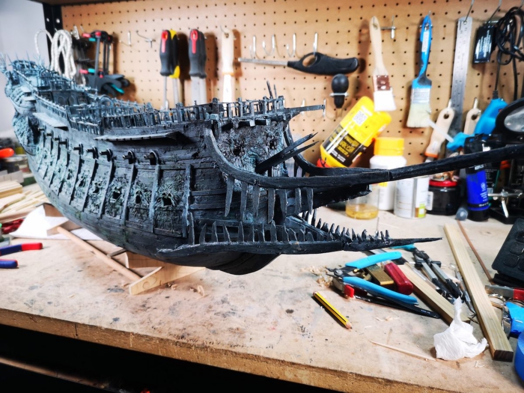 Artist Spends 10 Months Recreating Iconic ‘Flying Dutchman’ Ship From ...