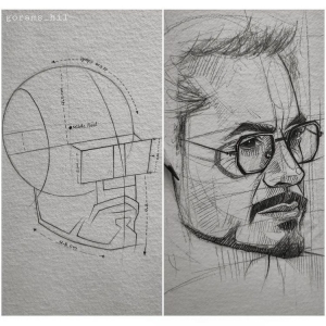 Artista explica cómo dibujar personas con tutoriales de dibujo