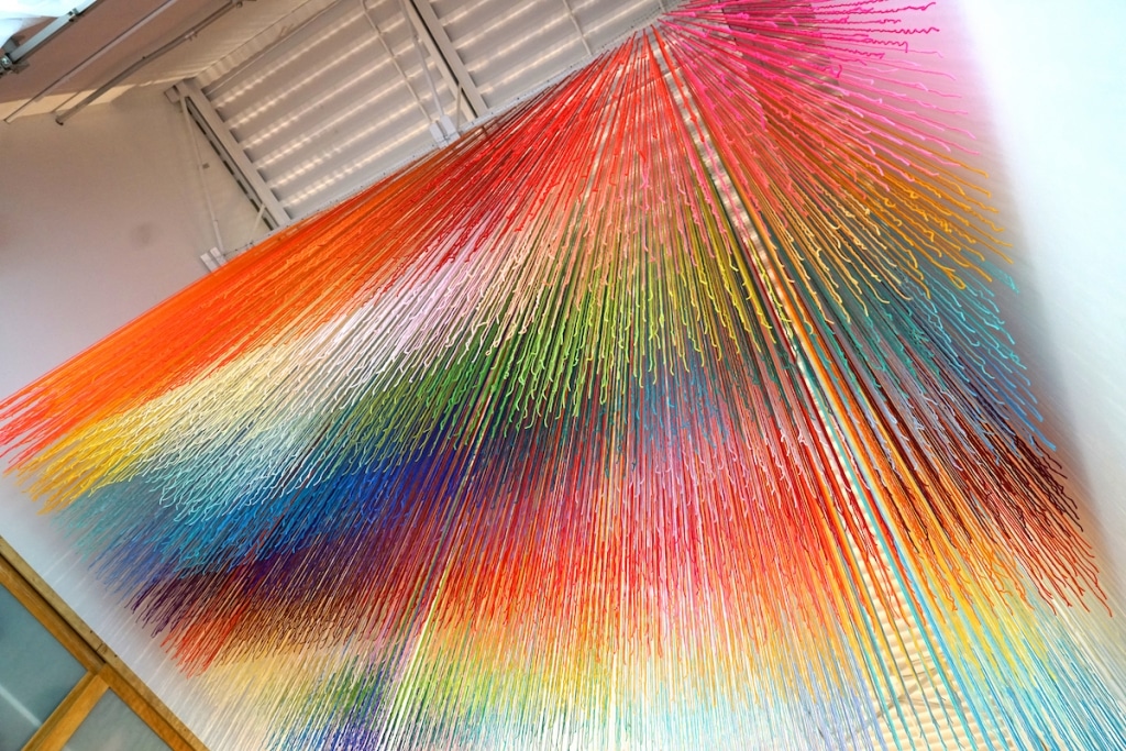 Monumental Yarn Installation Art Is as Colorful as It Is Free