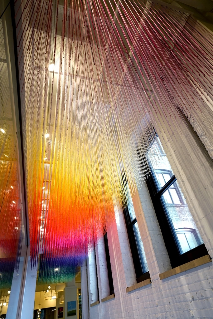 Monumental Yarn Installation Art Is as Colorful as It Is Free