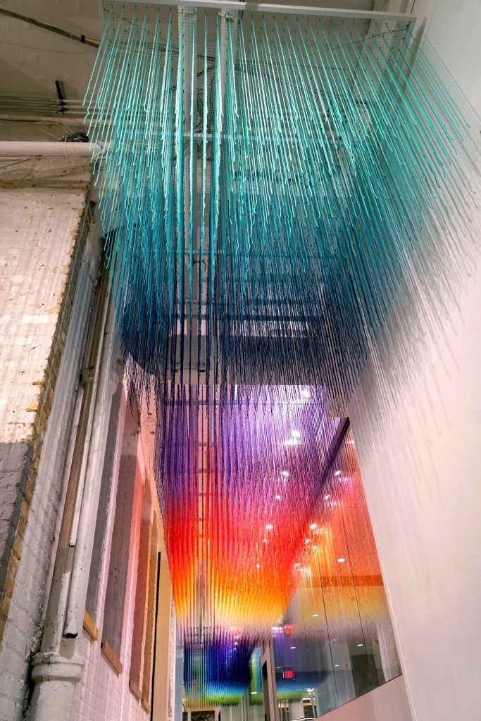 Monumental Yarn Installation Art Is as Colorful as It Is Free