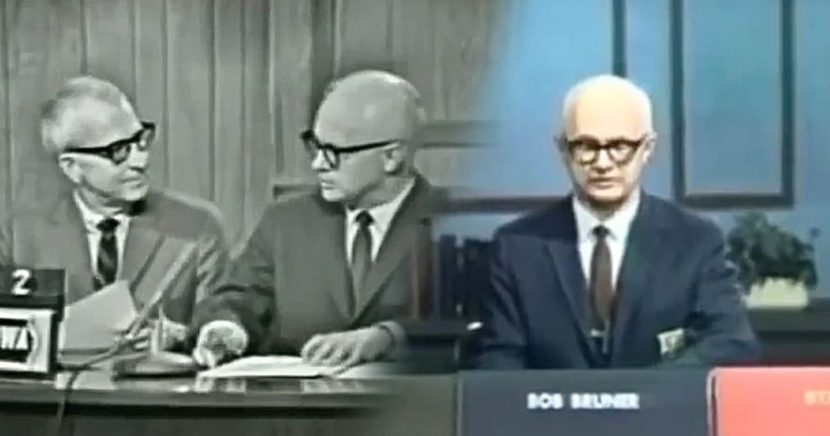 Watch This Iowa News Station Switch to Color Mid-broadcast