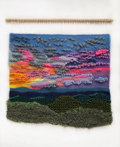 Exquisite Loom Textiles Depict Idyllic Landscapes
