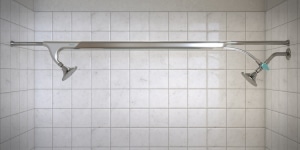 Innovative Product Lets Couples Suds Up Together in Any Shower