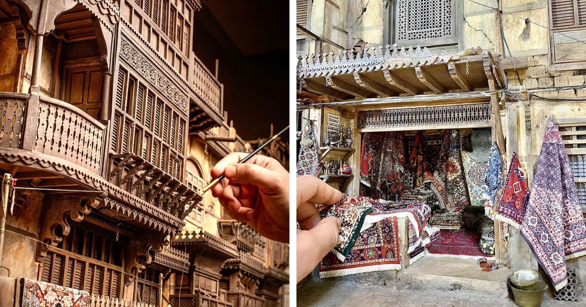 Amazing Dioramas Look Like Detailed, Lived-In Corners of a City