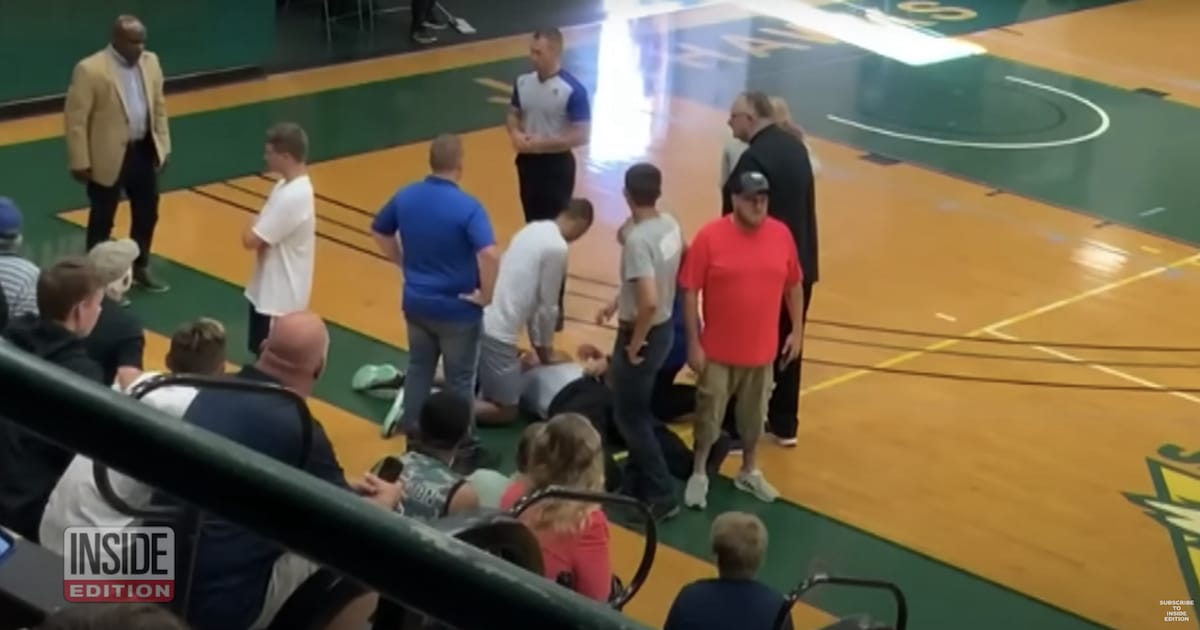 Basketball Hero Saves Ref’s Life After Collapse From Heart Attack
