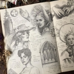 Artist Fills Her Sketchbook With Incredible Portrait Drawings