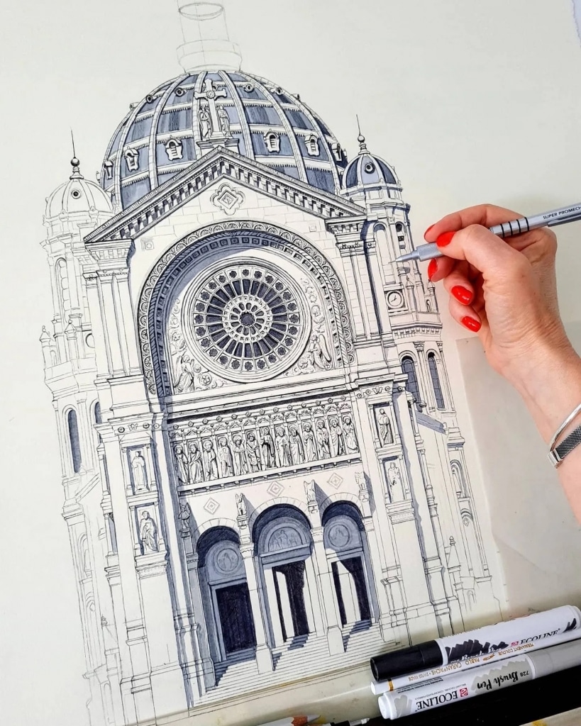 Incredible Architectural Illustrations Celebrate the Immense Beauty of ...