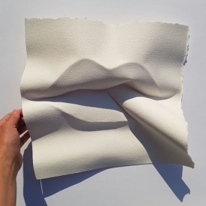 Artist Cleverly Folds Paper Into Expressive Face Sculptures