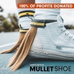 Luce un corte a la moda en tus pies con estos tenis con 'mullet'