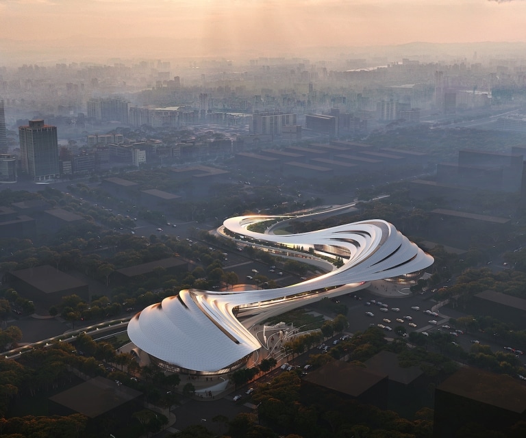 ZHA's Latest Design is Inspired by the Curves of a River