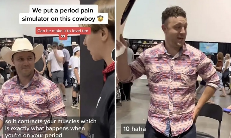 Period Pain Simulator Shows Men Just How Painful They Can Be