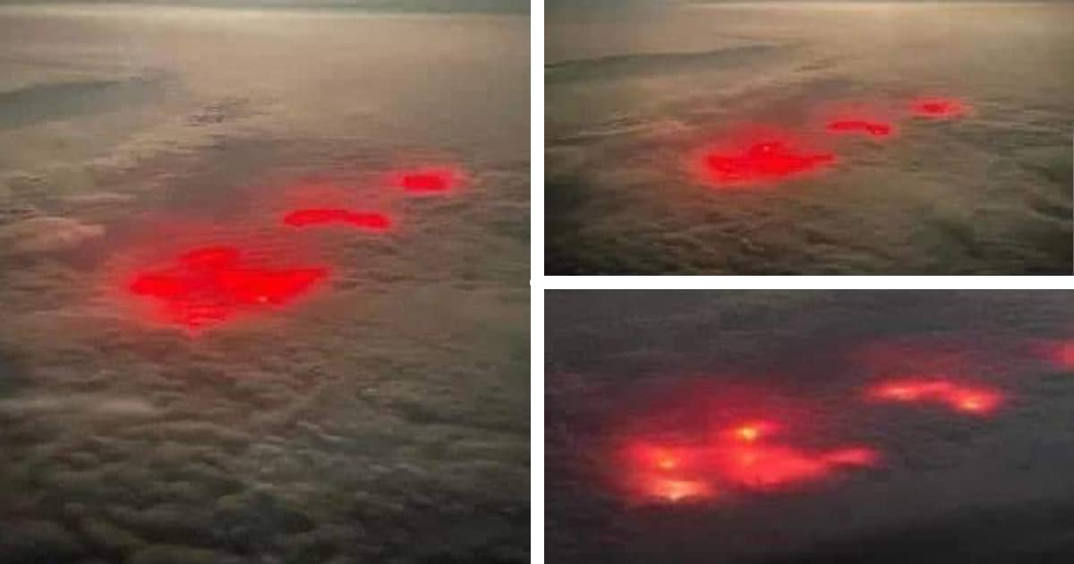 The Internet Goes Wild Over Mysterious Red Clouds in the Atlantic
