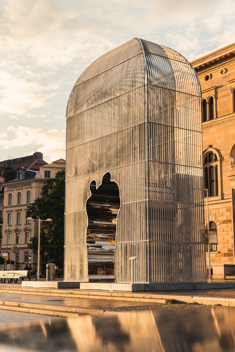 Ai Weiwei's Arch Sculpture Calls for a Borderless Society