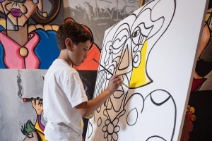 10-Year-Old Painting Prodigy Created a Modern Day ‘Guernica’