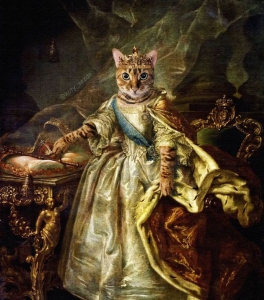 Artist Reimagines Traditional Art With Cats