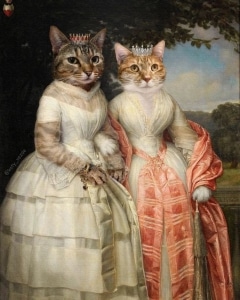 Artist Reimagines Traditional Art With Cats