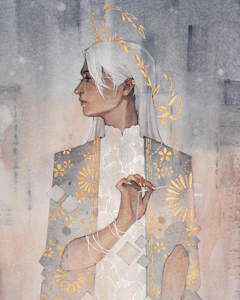 Gorgeous Watercolor Paintings Blend Fantasy & Expert Technique