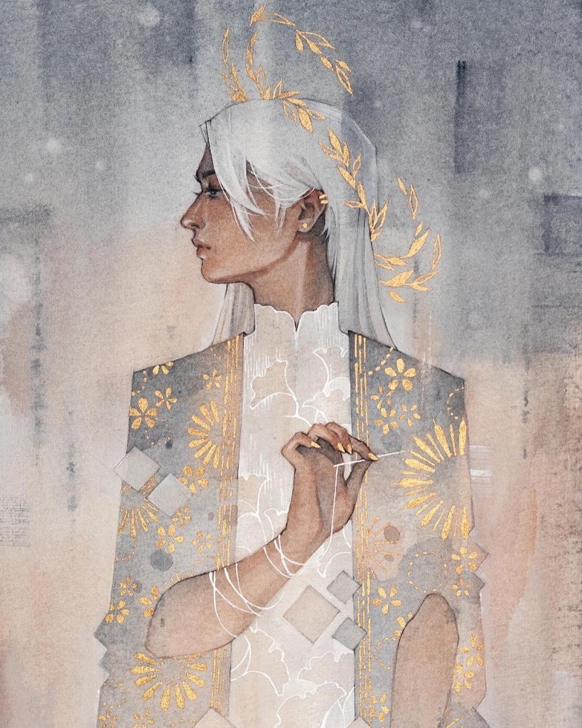Gorgeous Watercolor Paintings Blend Fantasy & Expert Technique