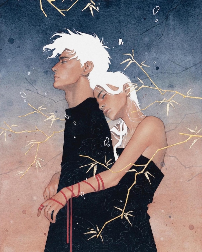 Gorgeous Watercolor Paintings Blend Fantasy & Expert Technique