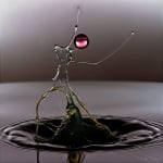 High Speed Photography Captures Water Droplets