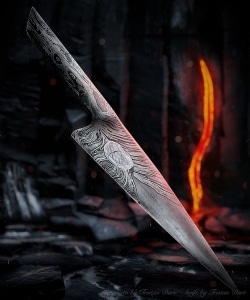 Bladesmith Uses Ancient Meteorites to Create Artistic Knives