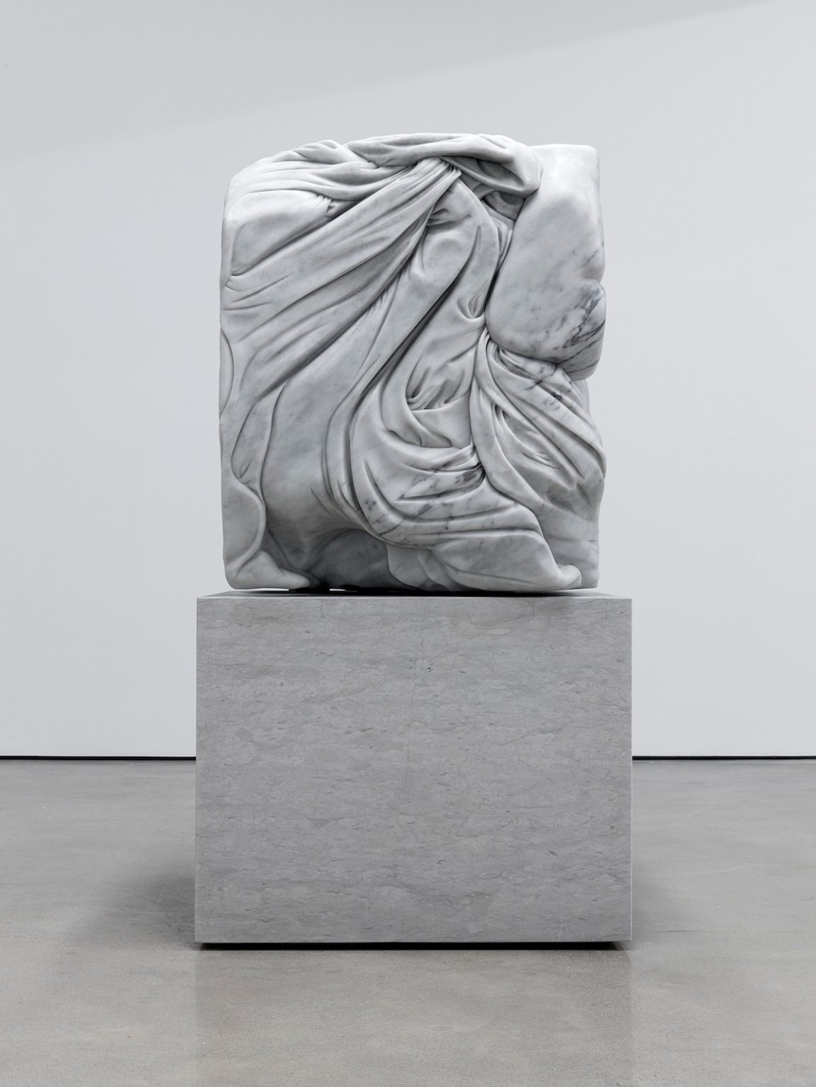 Artist Compresses Well-Known Classical Sculptures Into Cubes