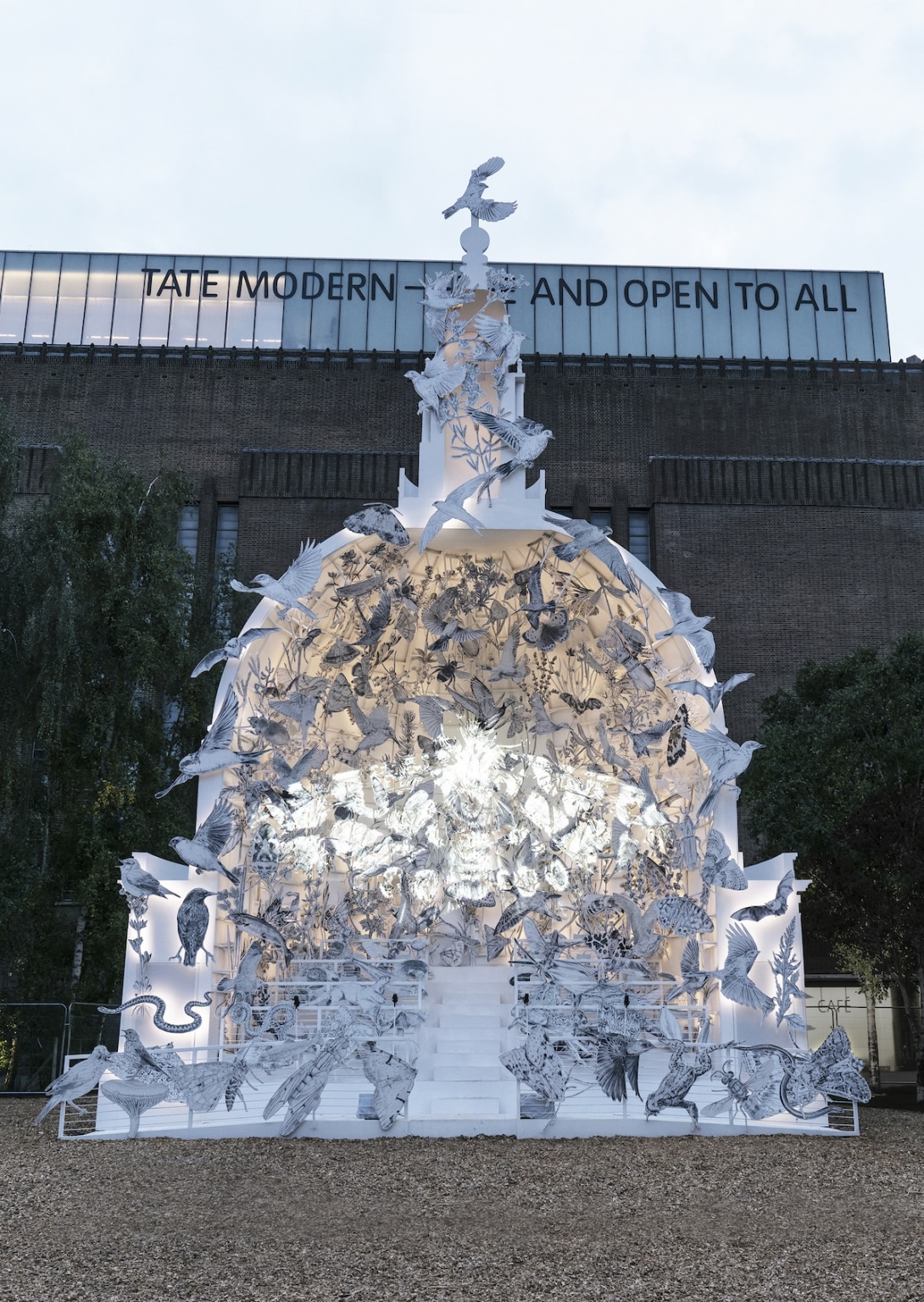 Artist Draws 243 Endangered Species for Moving Art Installation