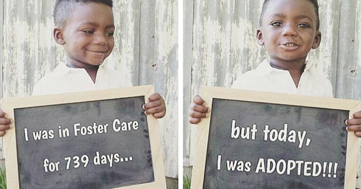 Heartwarming Photos of Foster Kids Getting Adopted After Years