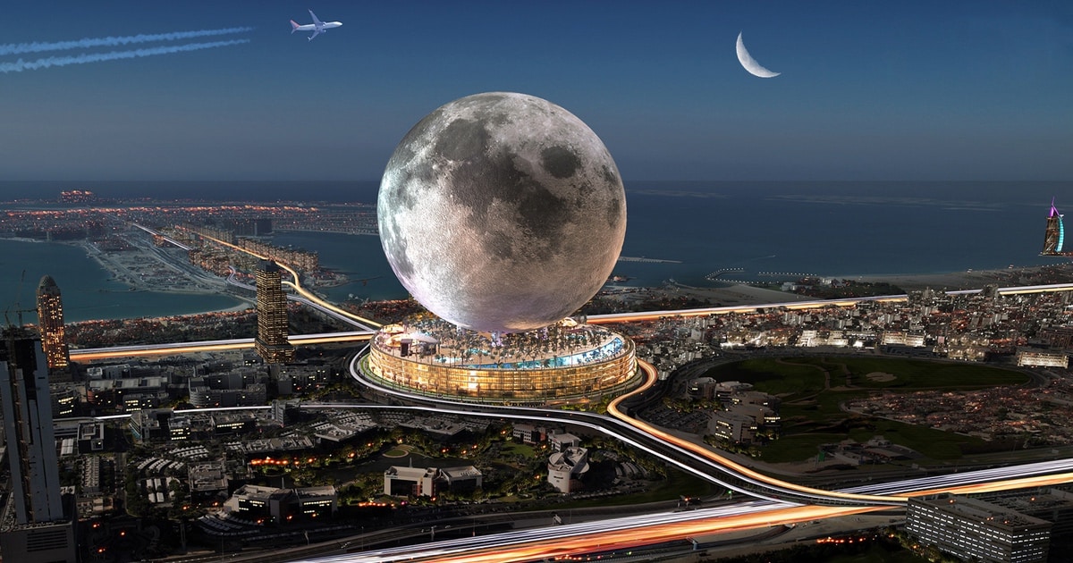 $5 Billion Moon-Shaped Resort Proposed in Dubai