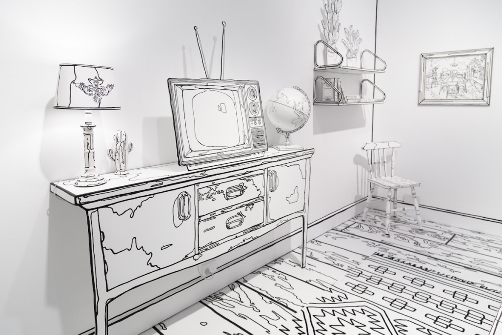 Artist Transforms 3D Into 2D in a Mind-Bending Installation About ...