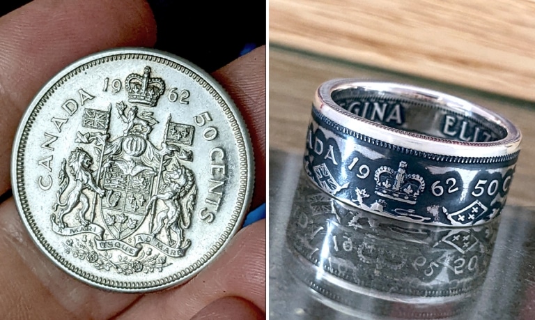 Artisan Transforms Meaningful Celtic Coins Into Rings