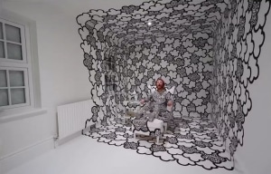 Artist Spends Two Years Doodling Every Surface of His 12-Room Home ...