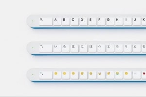 Google Japan Created a Single Row Keyboard to "Save Space"