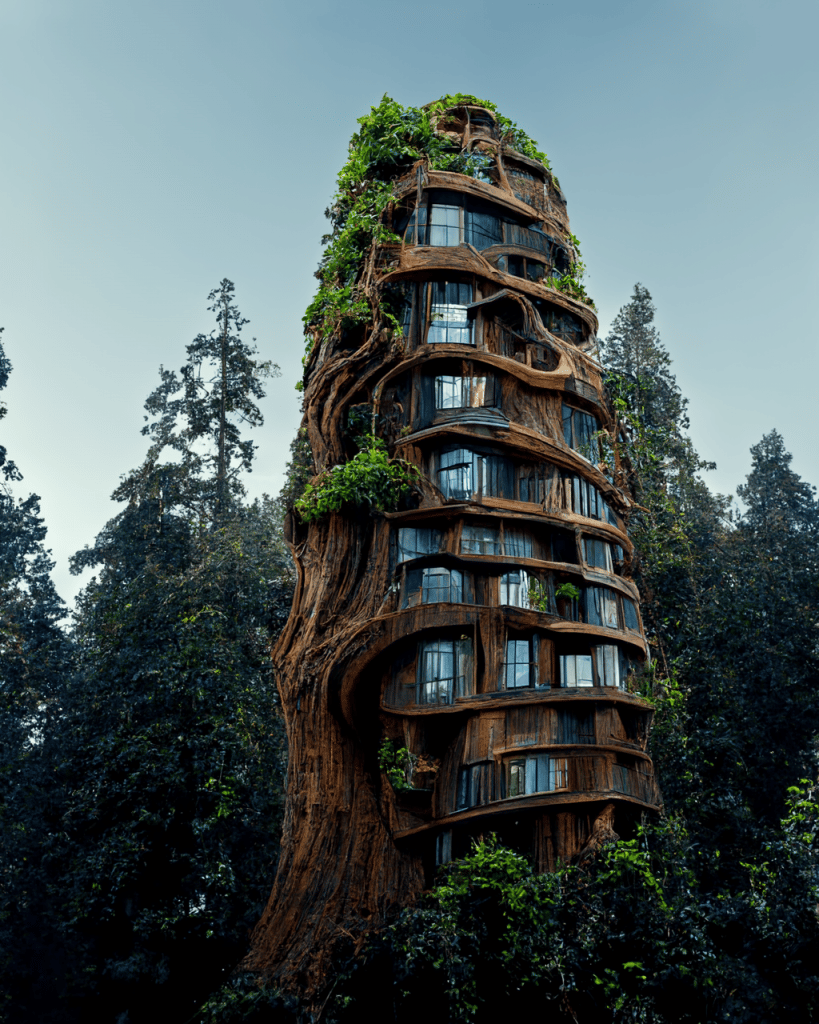 Architect Uses AI to Make Utopia Where Buildings Grow & Breathe