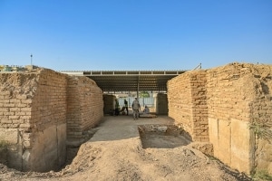 2,700-Year-Old Carvings Discovered Restoring the Mashki Gate