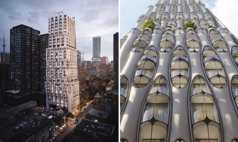 Ground-Breaking High Rise in Toronto Inspired by Clouds