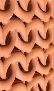 Elegant Terracotta Air Conditioning Design by Yael Issacharov