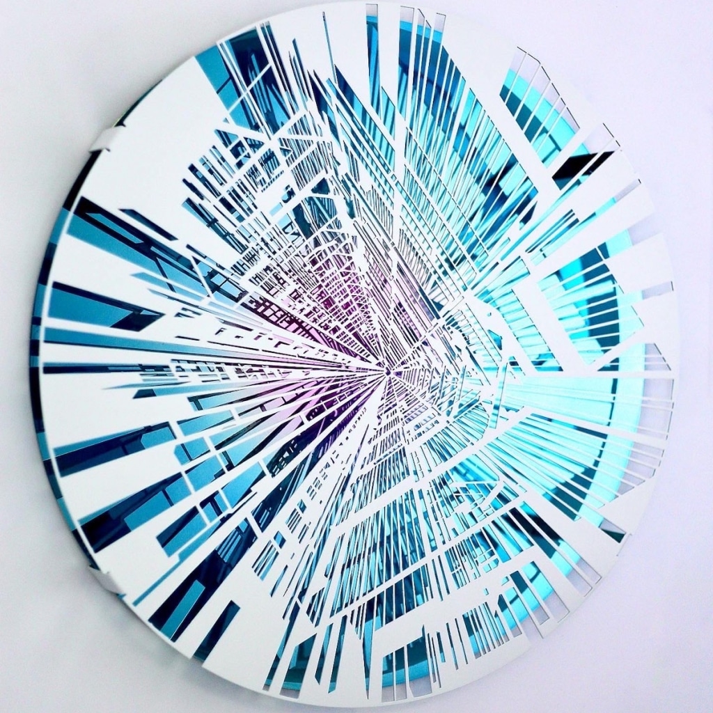 Laser-Cut Artwork Captures the Energy of Cities