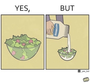 Funny 'Yes, But' Comics Depict the Contradictions in Everyday Life