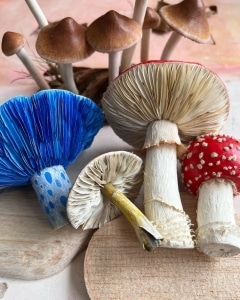 Amazing Paper Sculptures of Lifelike Fungi by Woodlucker