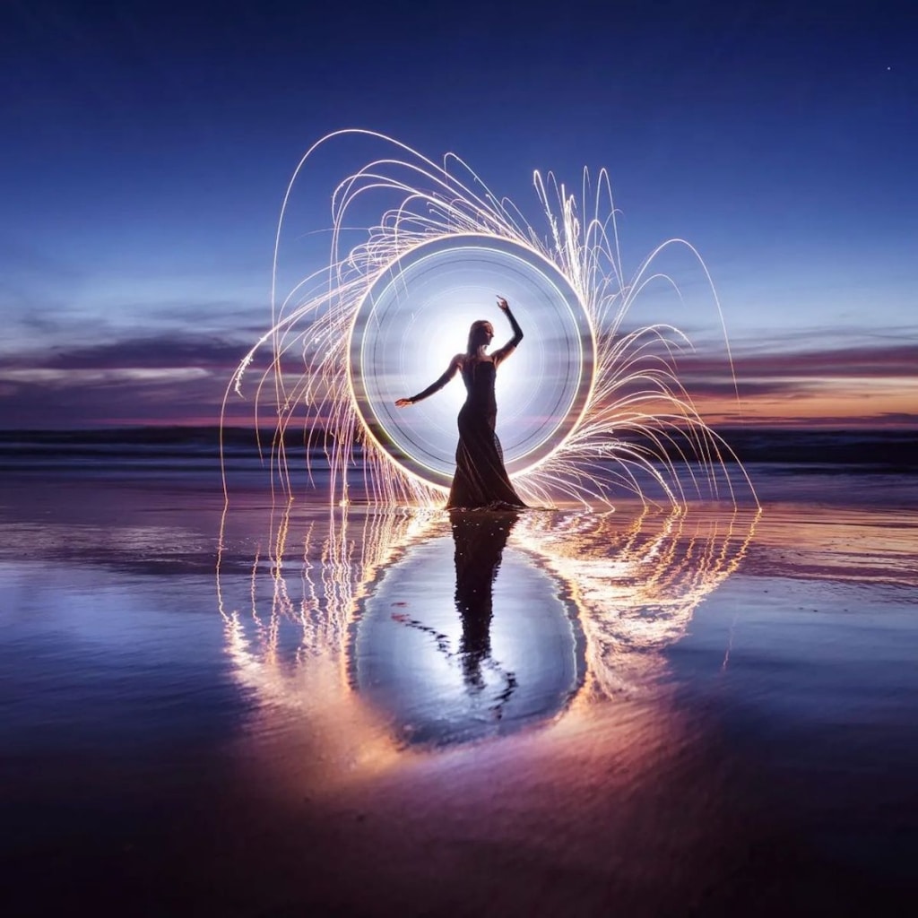Stunning Light Paintings Spotlight the Radiance of a Contemporary ...
