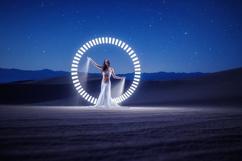Stunning Light Paintings Spotlight the Radiance of a Contemporary ...