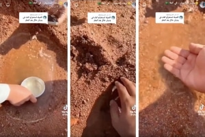 See How Rain Water Is Naturally Filtered in the Arabian Desert