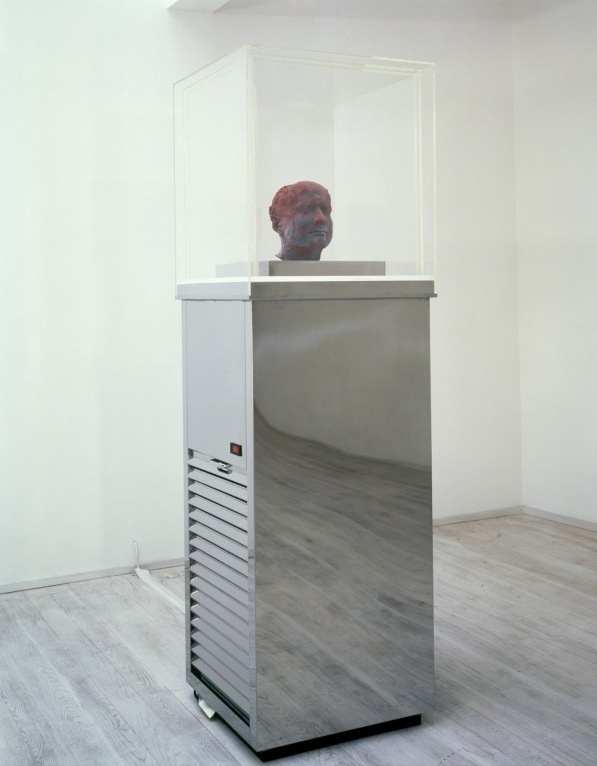 Marc Quinn Self Portrait Sculpture Is Made of His Own Blood
